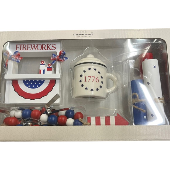 Kirkland House | Accents | Aldi Kirkton Patriot Tier Tray Objects July ...